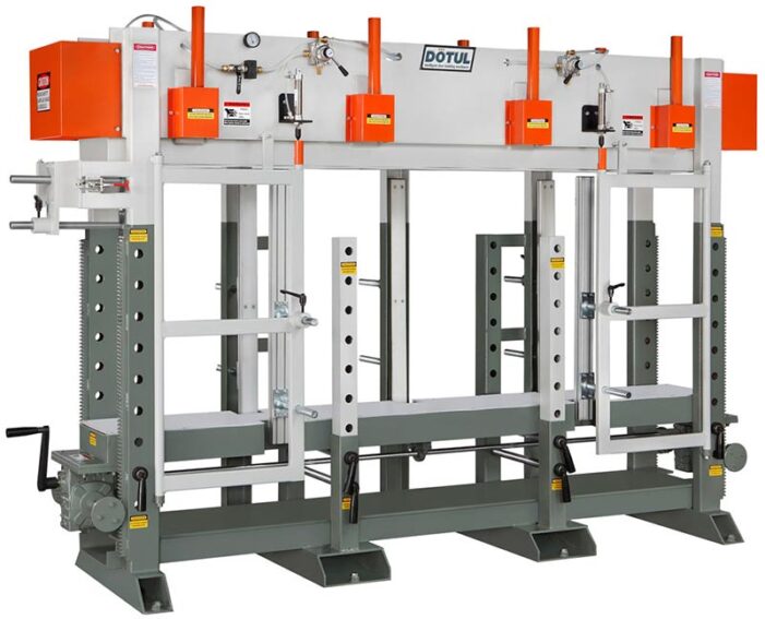 Stile Press - 8' Adjustable Platen - Dotul - Intelligent Door Building ...